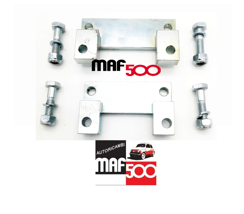 Coppia staffe rialzo braccetti assetto sportivo Fiat 500 R 126 - Coppia ...